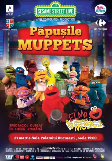 Păpusile Muppets - Sesame Street Live - Elmo Makes Music - Diverse ...