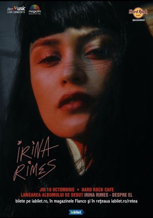 Lansare de album Irina Rimes - Concerte - Bucuresti, Romania