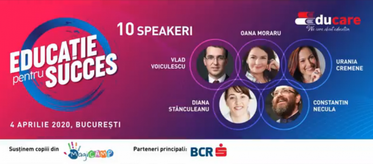 EDUCare - Educatie pentru succes 2020 - Conferințe - Bucuresti, Romania