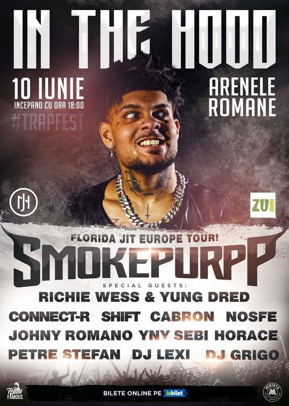IN THE HOOD - Smokepurpp: Florida Jit Europe Tour - Concerte ...